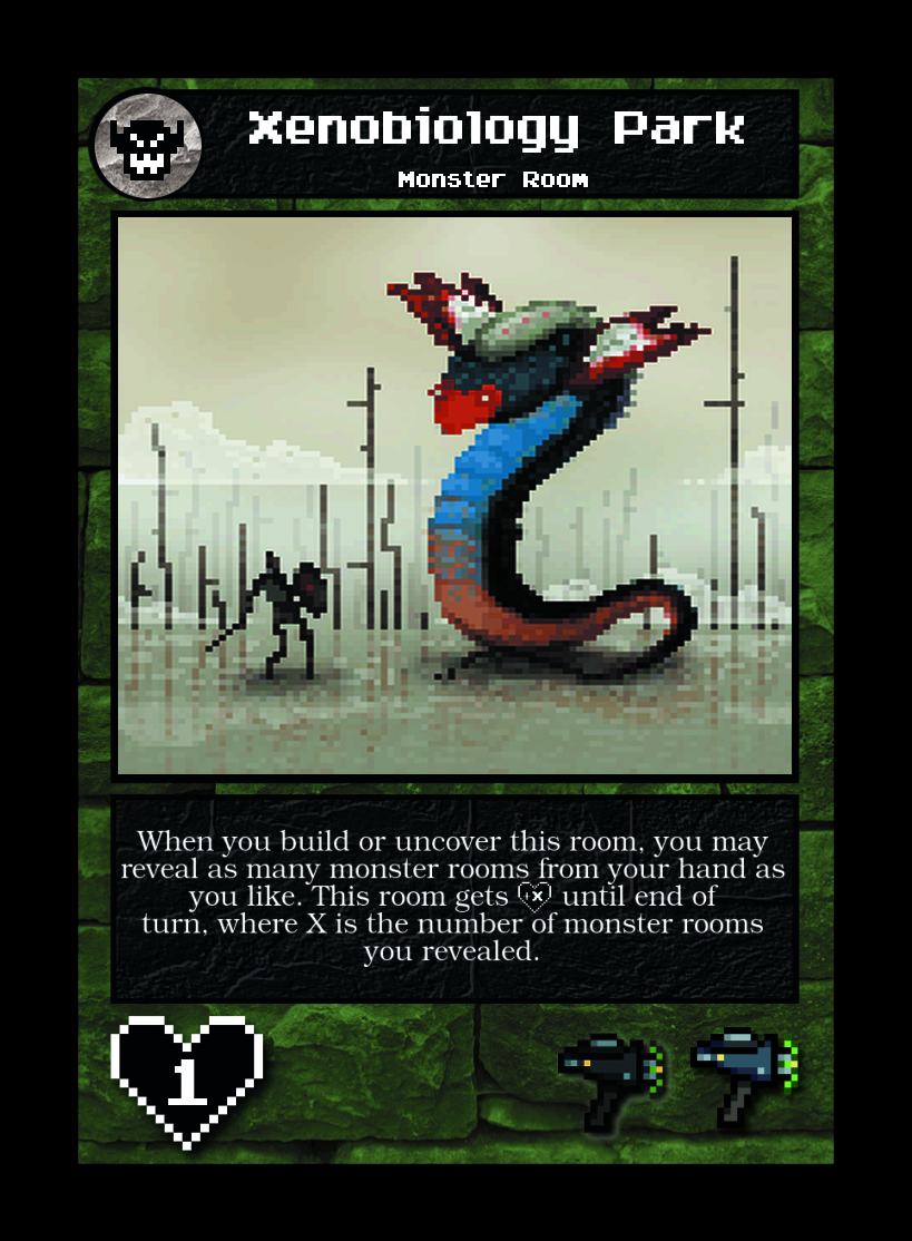 Xenobiology Park - Custom Card - Brotherwise Games | Boss Monster ...