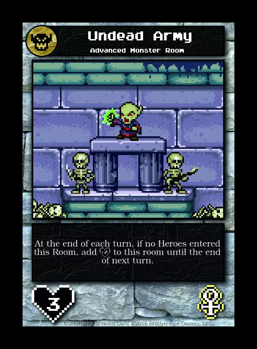 Undead Army - Custom Card - Brotherwise Games | Boss Monster Community ...