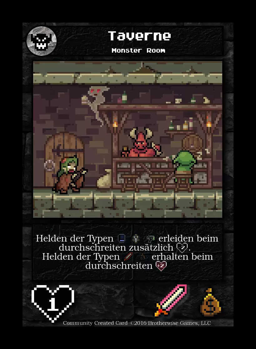 Taverne - Custom Card - Brotherwise Games | Boss Monster Community ...