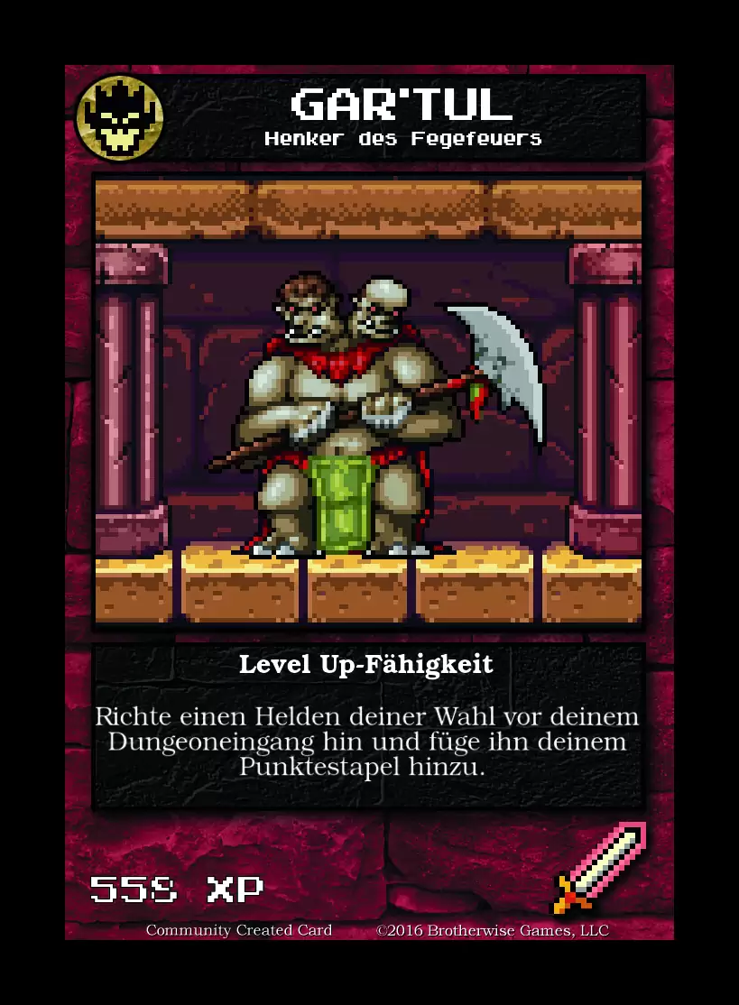 Gar'tul - Custom Card - Brotherwise Games | Boss Monster Community ...