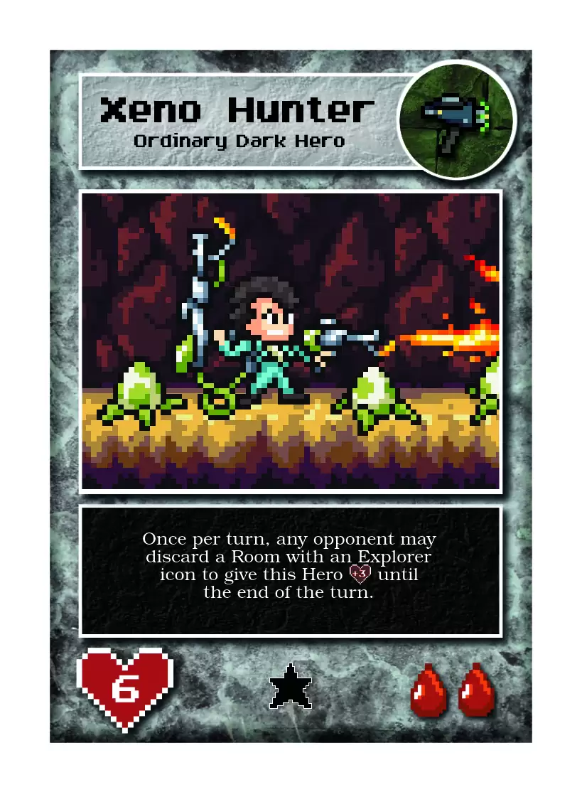 Xeno Hunter - Custom Card - Brotherwise Games | Boss Monster Community ...