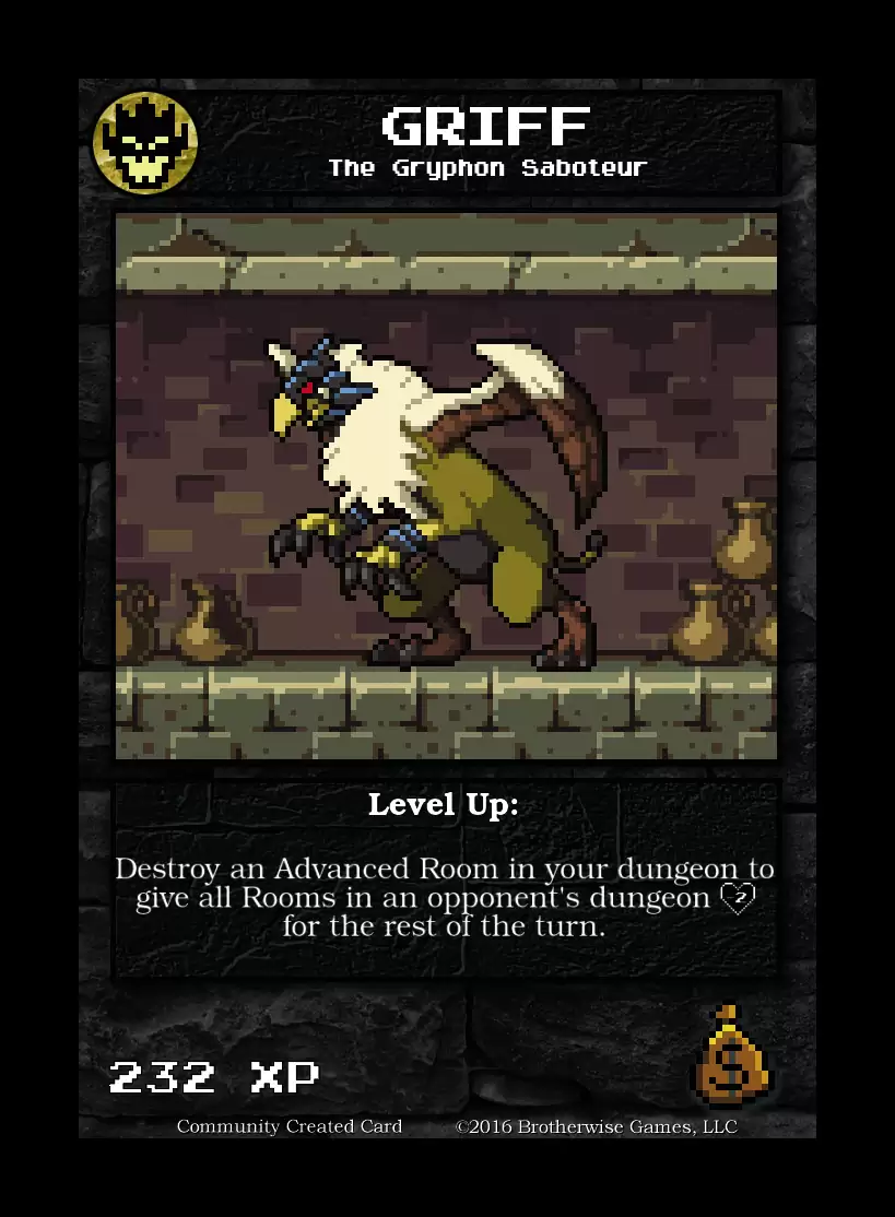 Griff - Custom Card - Brotherwise Games | Boss Monster Community ...
