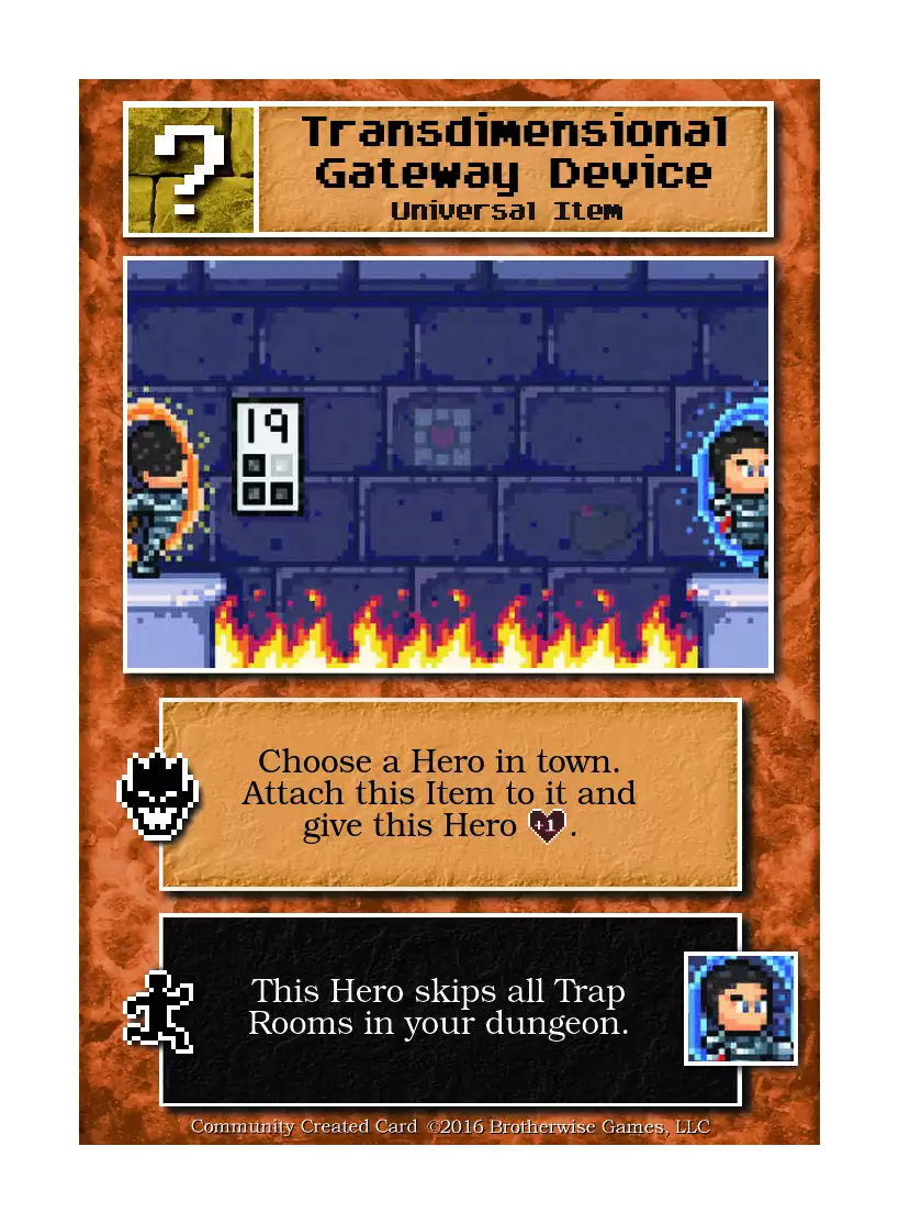 Transdimensional Gateway Device - Custom Card - Brotherwise Games ...