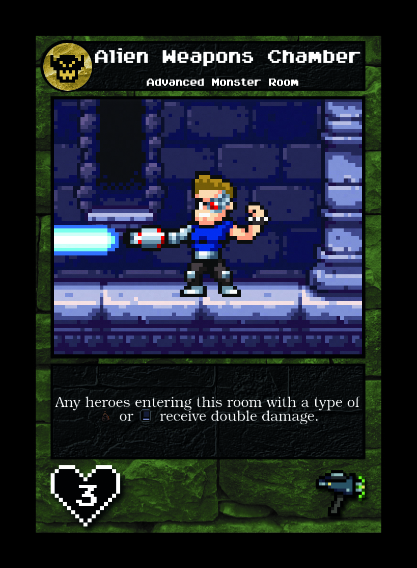 Alien Weapons Chamber - Custom Card - Brotherwise Games | Boss Monster ...