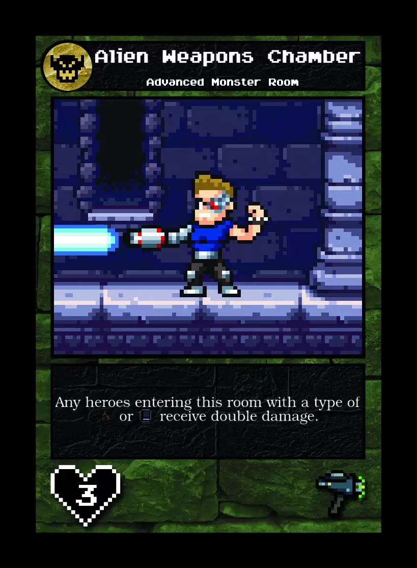Alien Weapons Chamber - Custom Card - Brotherwise Games | Boss Monster ...
