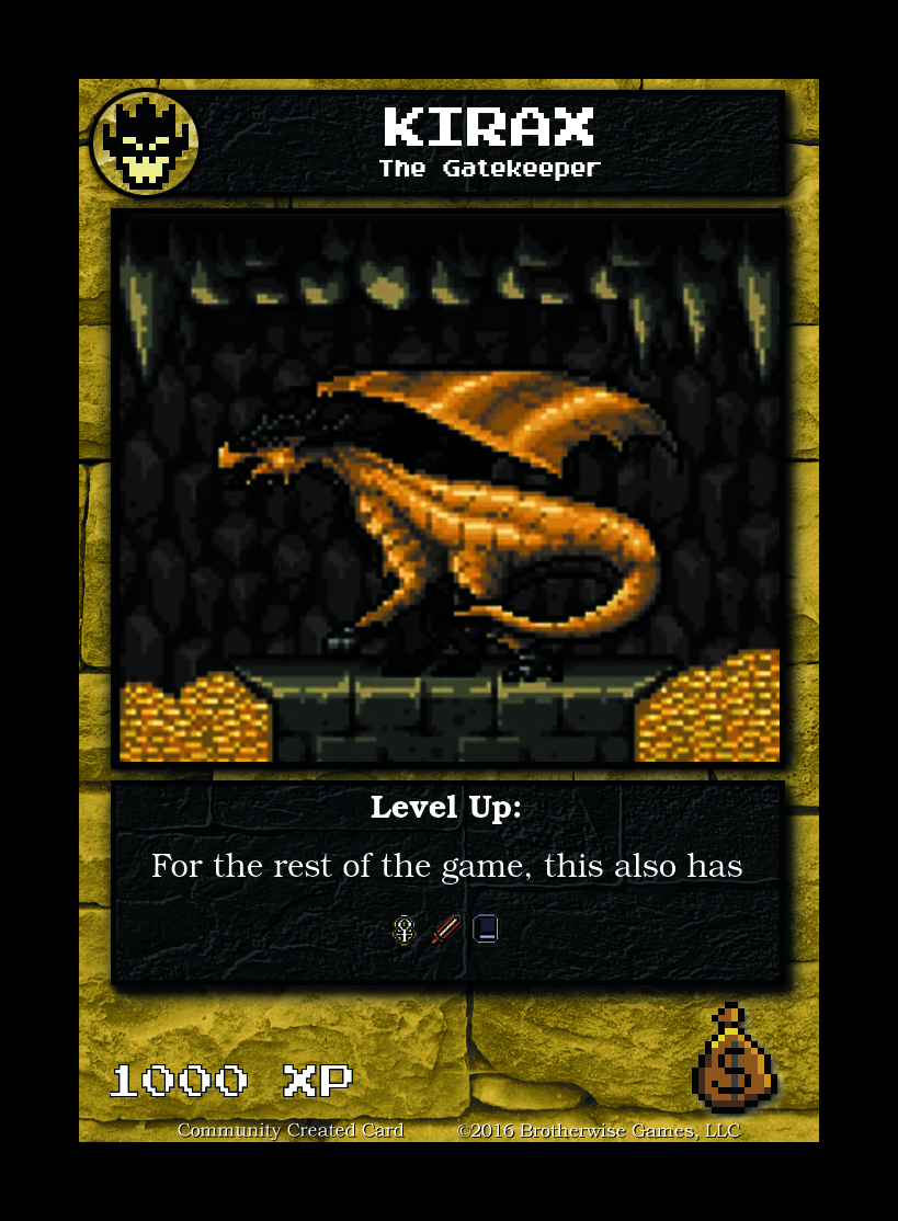 Kirax - Custom Card - Brotherwise Games | Boss Monster Community ...