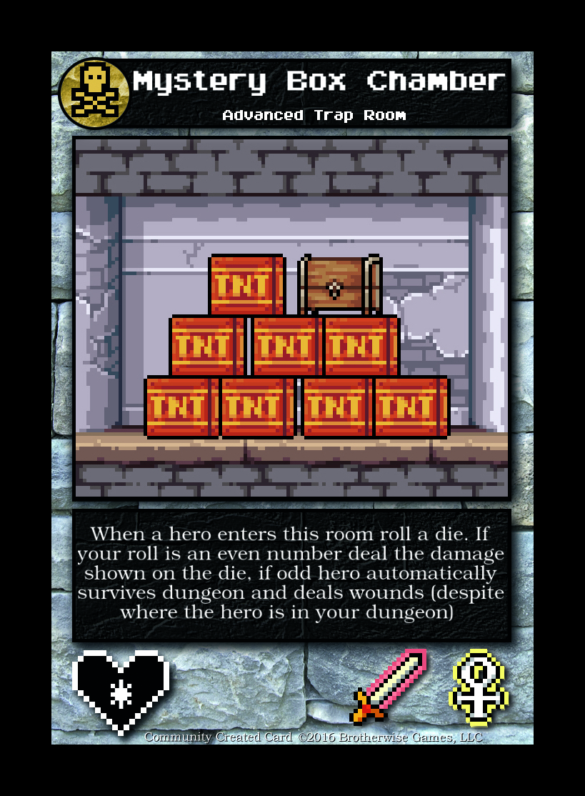 Mystery Box Chamber - Custom Card - Brotherwise Games | Boss Monster ...