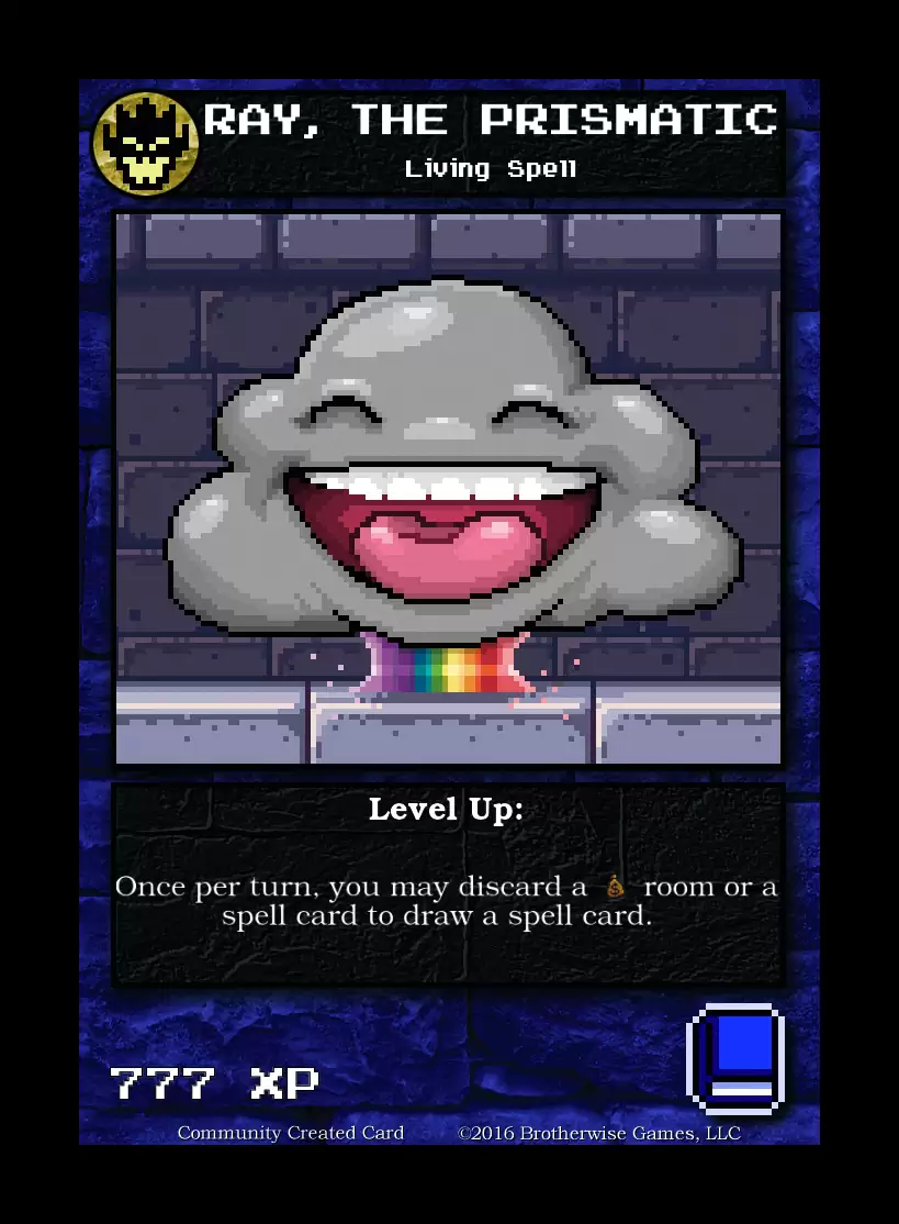 Ray, The Prismatic - Custom Card - Brotherwise Games | Boss Monster ...