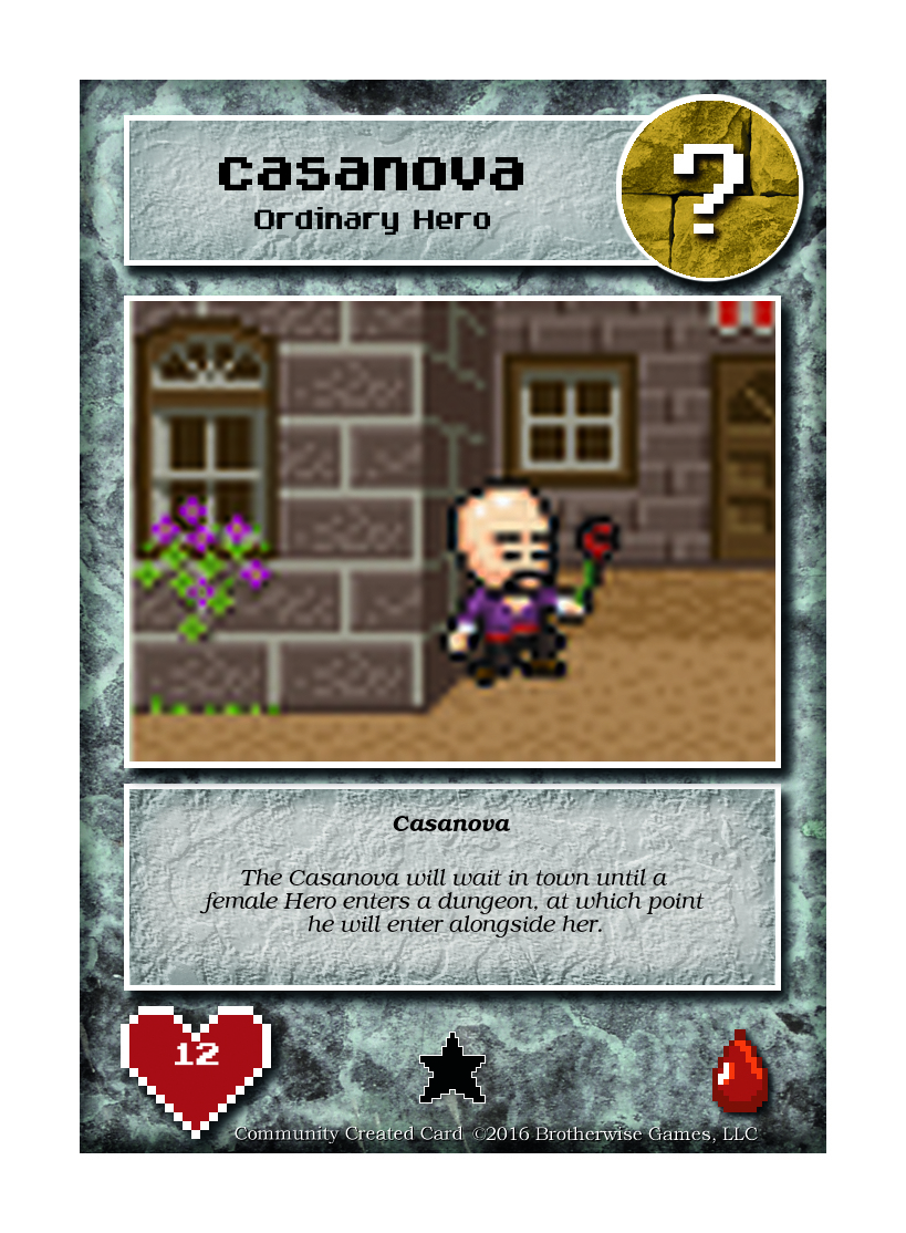 Casanova - Custom Card - Brotherwise Games | Boss Monster Community ...