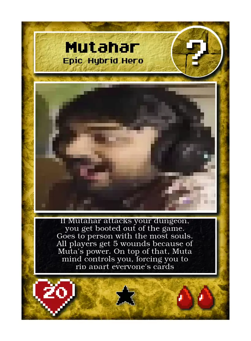 Mutahar, Indian Master - Custom Card - Brotherwise Games | Boss Monster ...