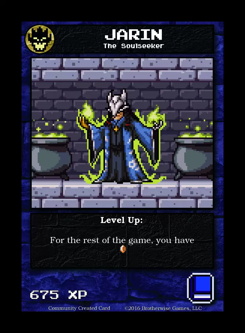 Jarin - Custom Card - Brotherwise Games | Boss Monster Community ...