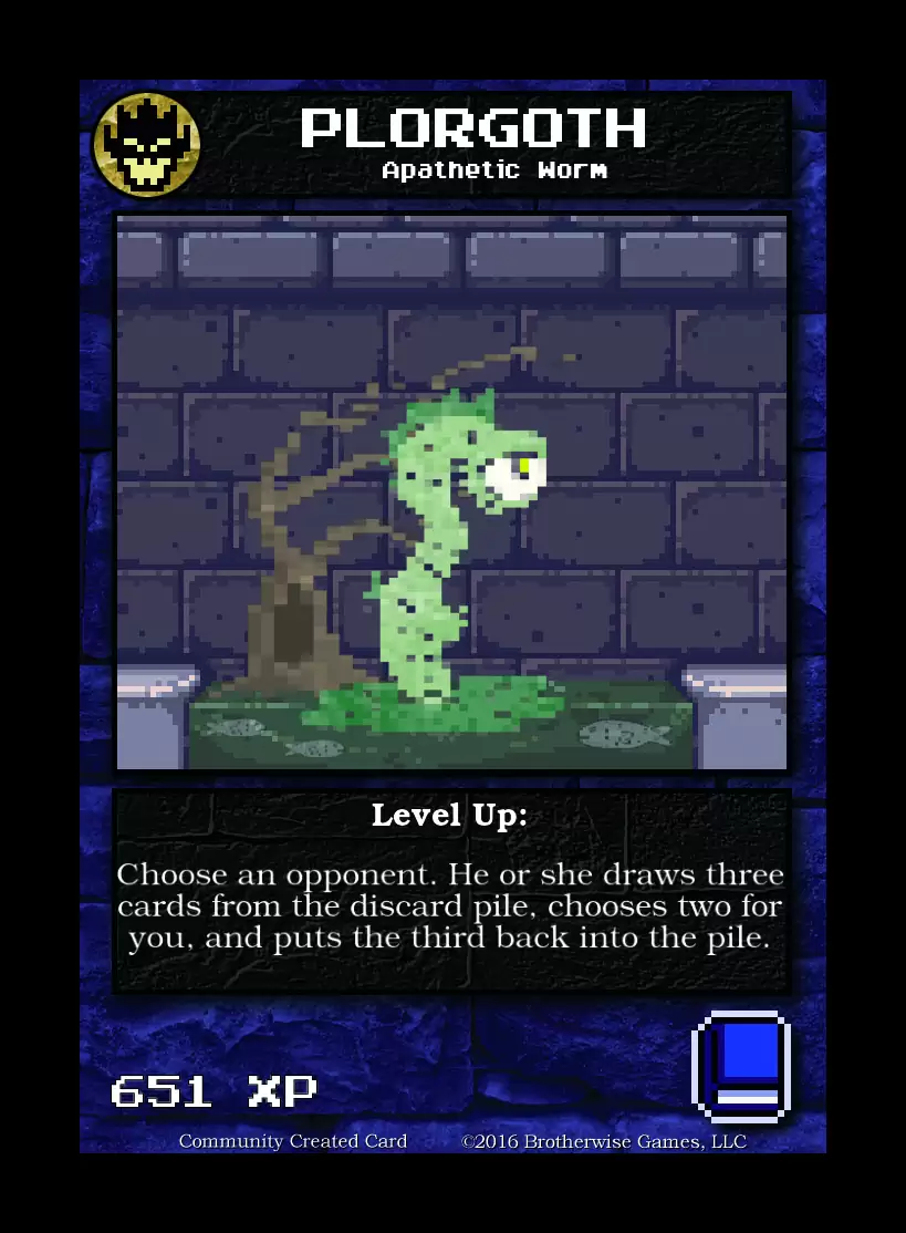 Plorgoth - Custom Card - Brotherwise Games | Boss Monster Community ...