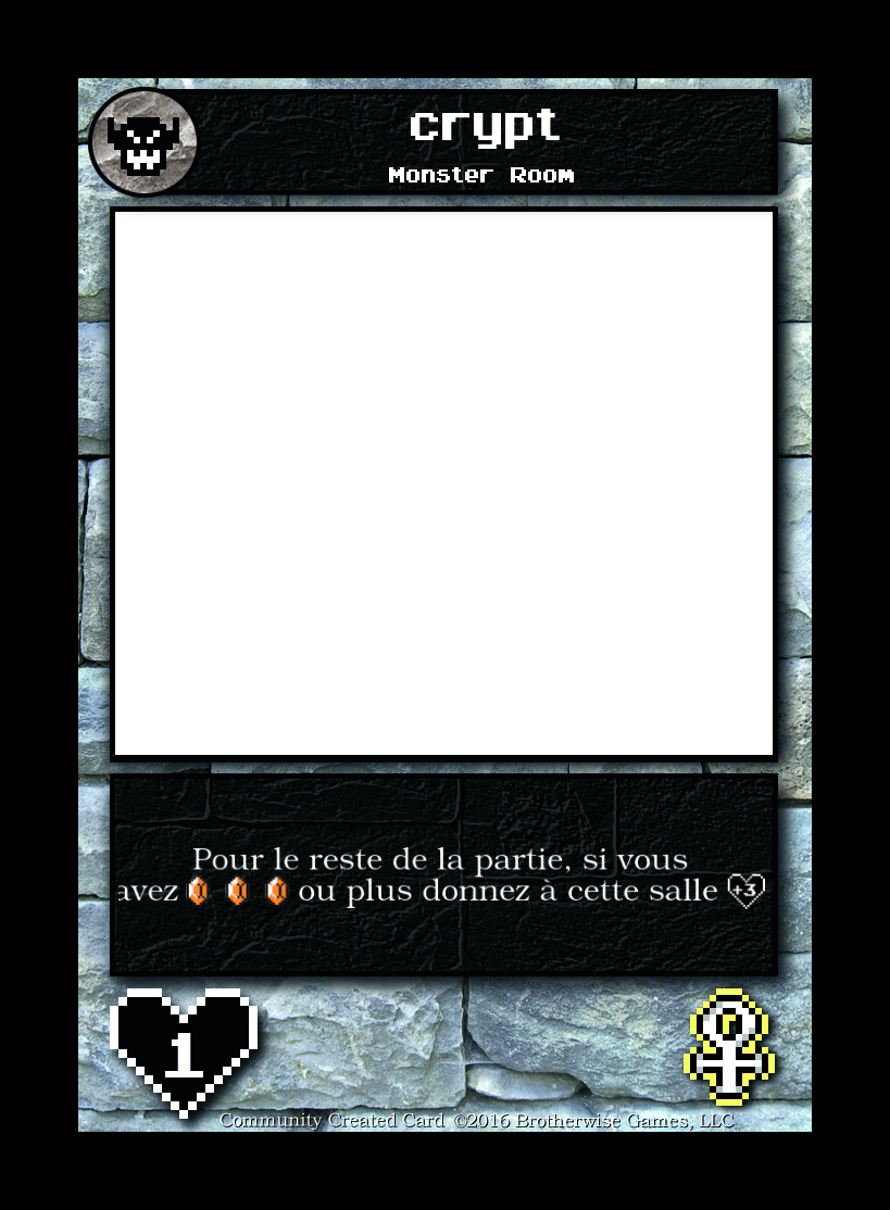 Crypt - Custom Card - Brotherwise Games | Boss Monster Community ...