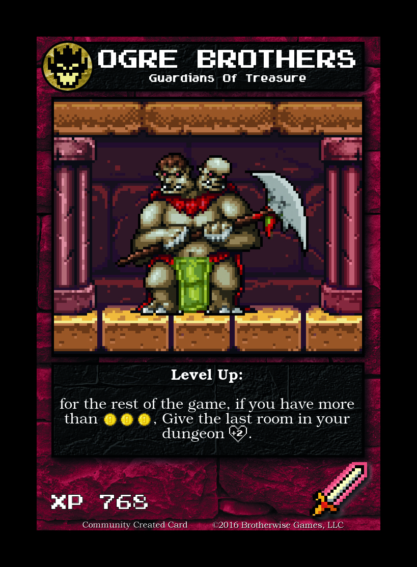 Ogre Brothers - Custom Card - Brotherwise Games | Boss Monster ...