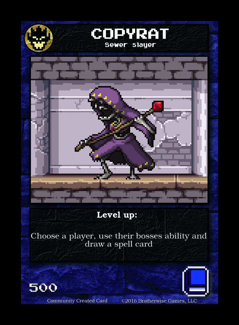 Copyrat - Custom Card - Brotherwise Games | Boss Monster Community ...