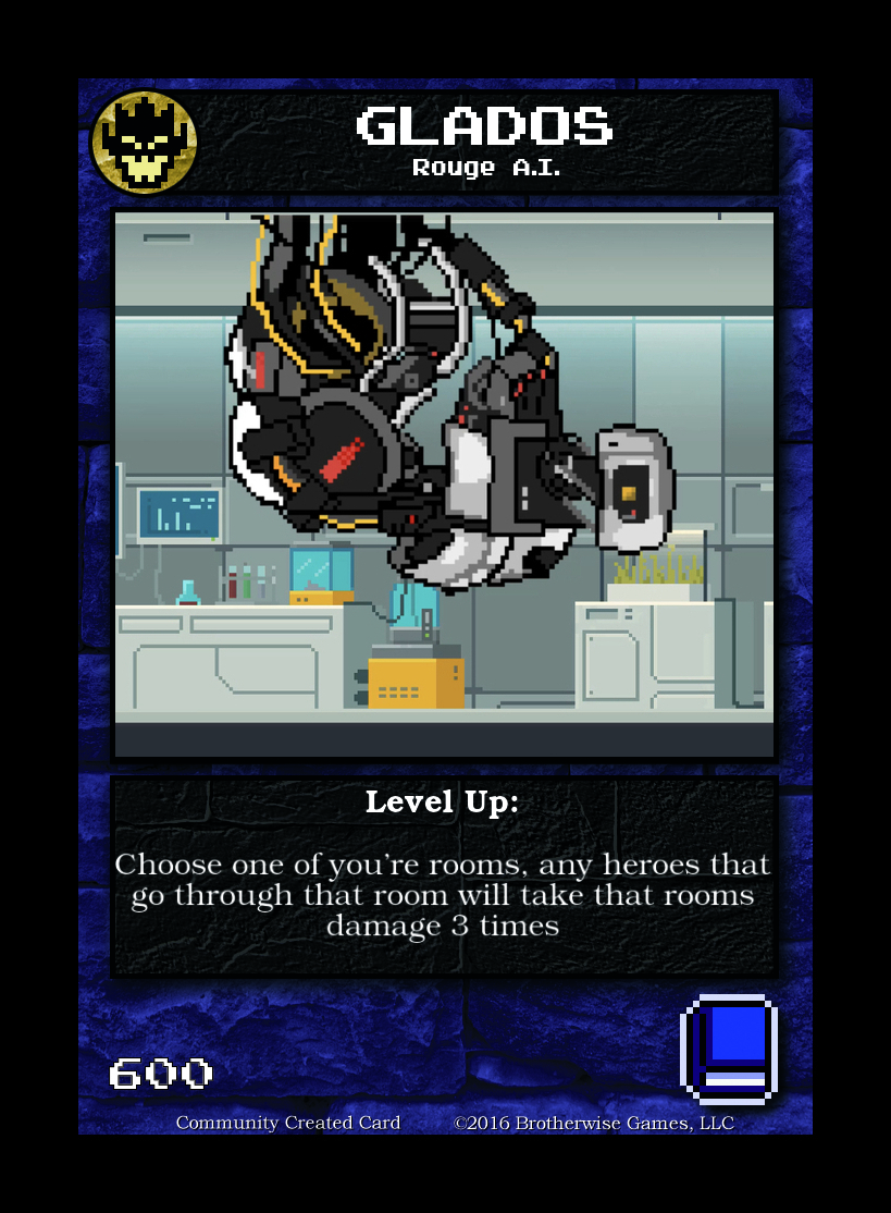 Glados - Custom Card - Brotherwise Games | Boss Monster Community ...