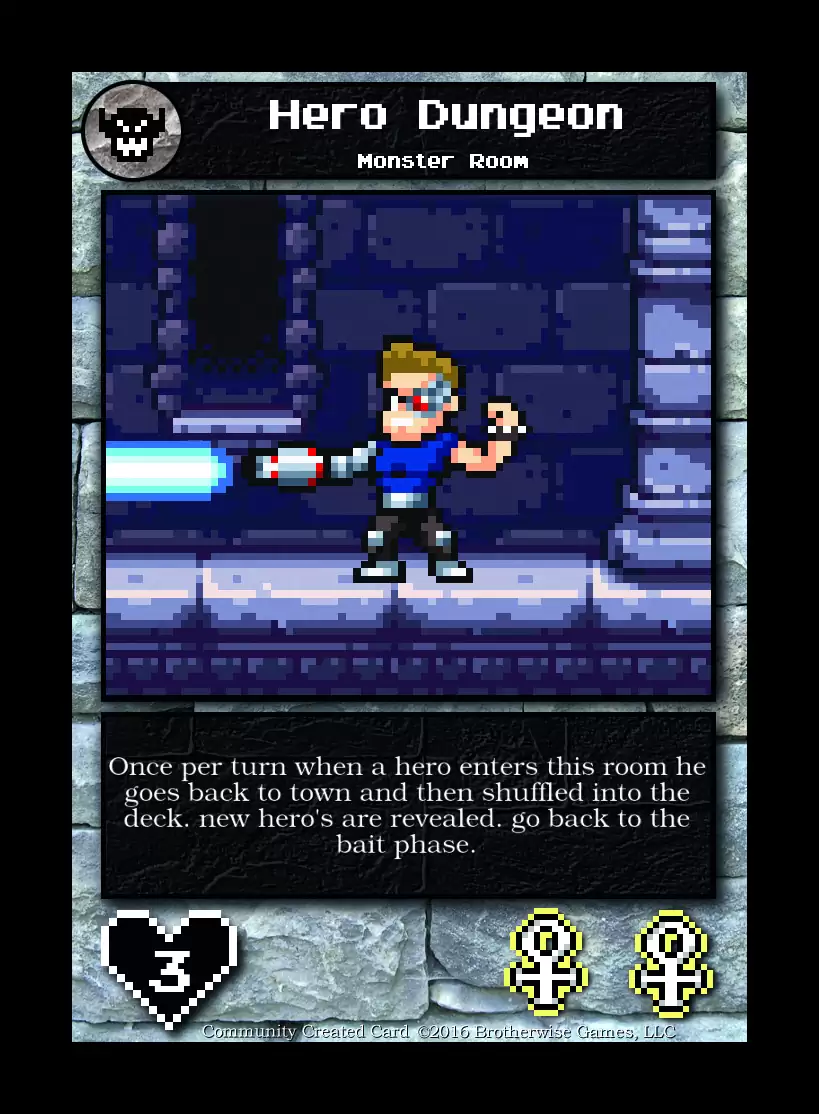 Hero Dungeon - Custom Card - Brotherwise Games | Boss Monster Community ...