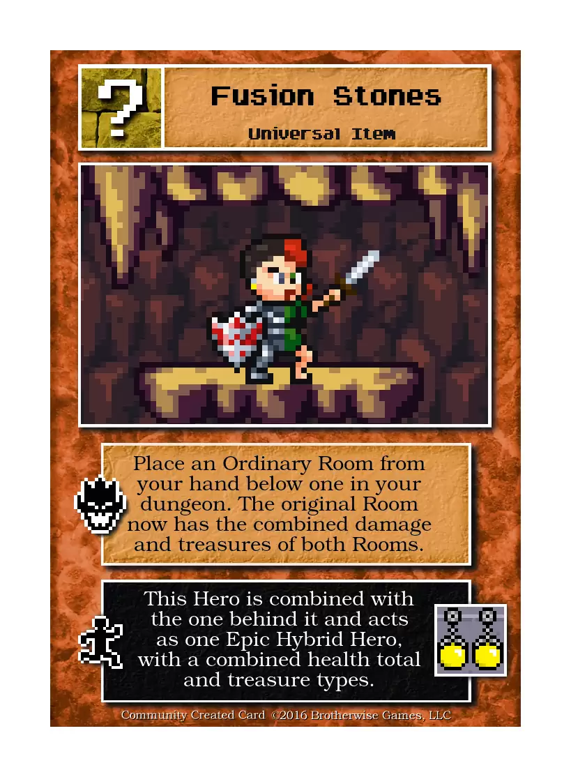 Fusion Stones - Custom Card - Brotherwise Games | Boss Monster ...