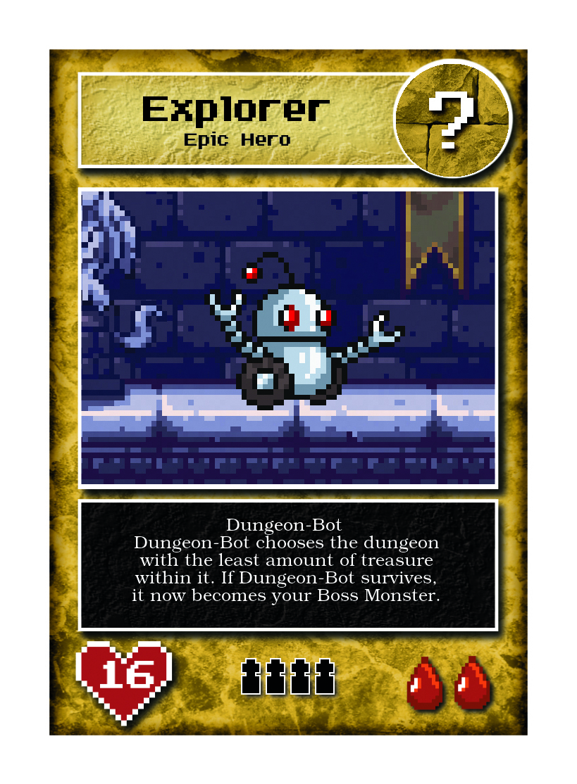 Dungeon-bot - Custom Card - Brotherwise Games | Boss Monster Community Created Cards | DriveThruRPG