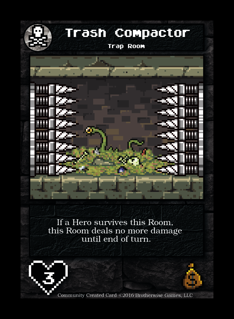 Trash Compactor - Custom Card - Brotherwise Games | Boss Monster ...