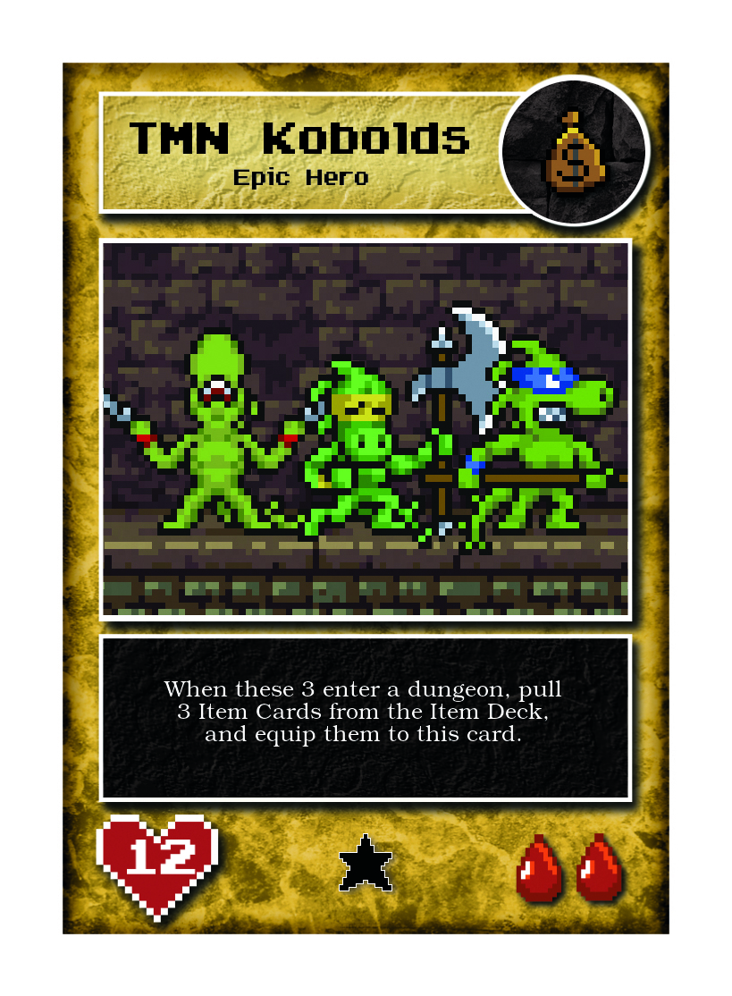 Teenage Mutant Ninja Kobolds - Custom Card - Brotherwise Games | Boss Monster Community Created ...