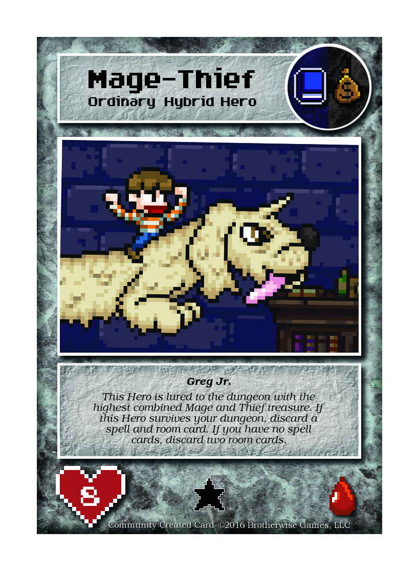 Greg Jr. - Custom Card - Brotherwise Games | Boss Monster Community ...