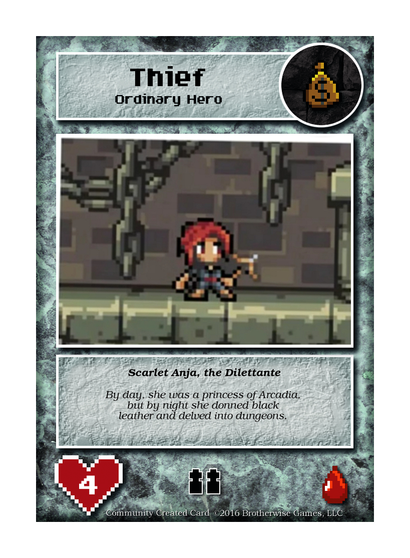 Scarlet Anja, The Dilettante - Custom Card - Brotherwise Games | Boss ...