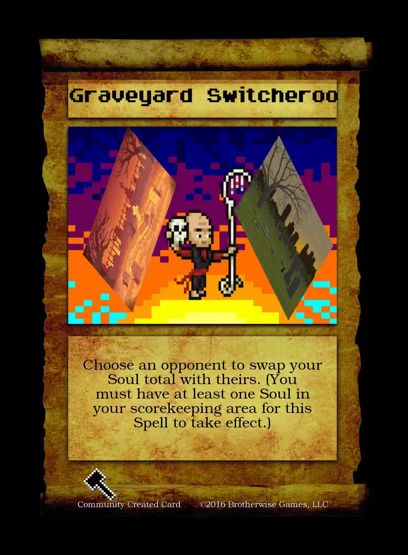 Graveyard Switcheroo - Custom Card - Brotherwise Games | Boss Monster ...