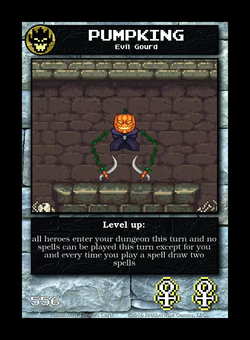 Pumpking - Custom Card - Brotherwise Games | Boss Monster Community ...