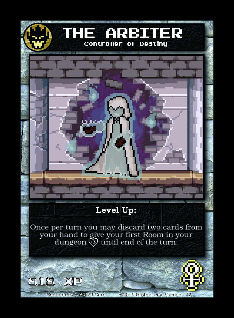 The Arbiter - Custom Card - Brotherwise Games | Boss Monster Community ...