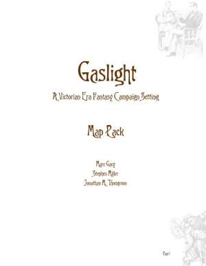 Gaslight Map Pack - Battlefield Press | DriveThruRPG