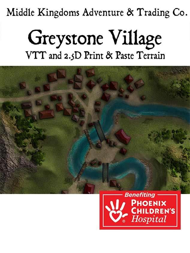 Adventure Map Tiles: Greystone Village - Middle Kingdoms Adventure ...
