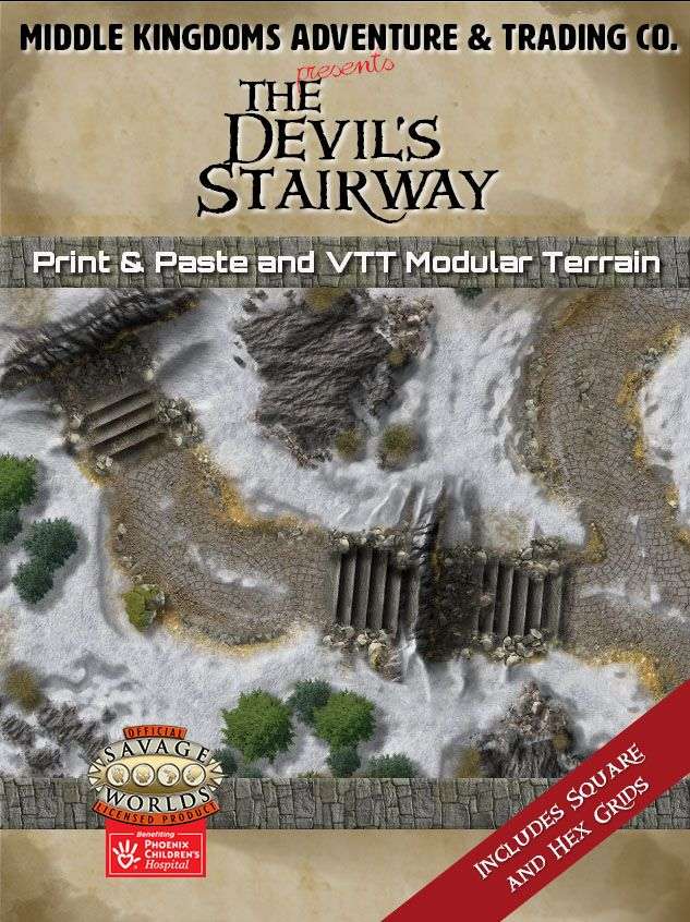 Battle Map: The Devil's Stairway - Middle Kingdoms Adventure & Trading ...