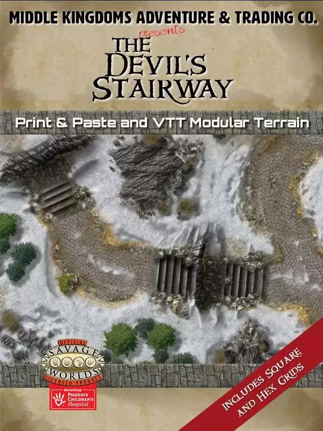 Battle Map: The Devil's Stairway - Middle Kingdoms Adventure & Trading ...