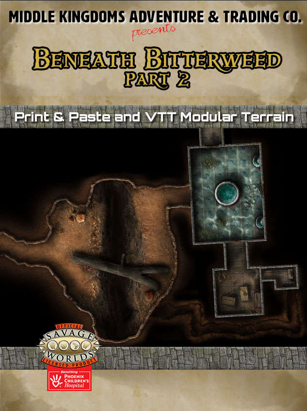Adventure Map Tiles: Beneath Bitterweed, Part 2 - Middle Kingdoms ...