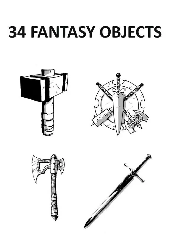RPG Fantasy Objects (34) - Claudio Casini Art | DriveThruRPG