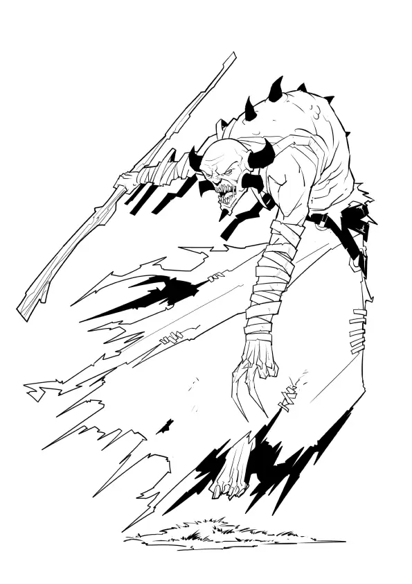 RPG Fantasy Creature, Wight, Ghost or Lich Wizard - Claudio Casini Art ...