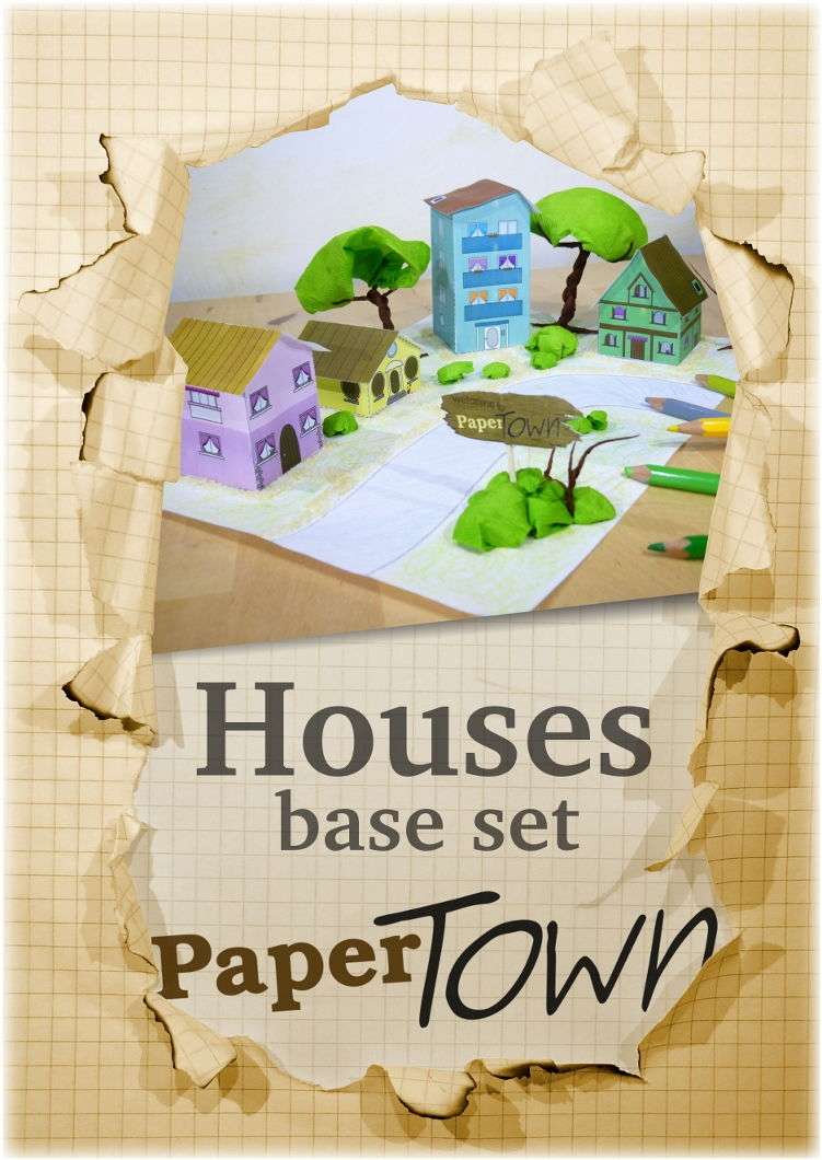 PaperTown - Houses Base Set v0.5 - PaperTown | DriveThruRPG