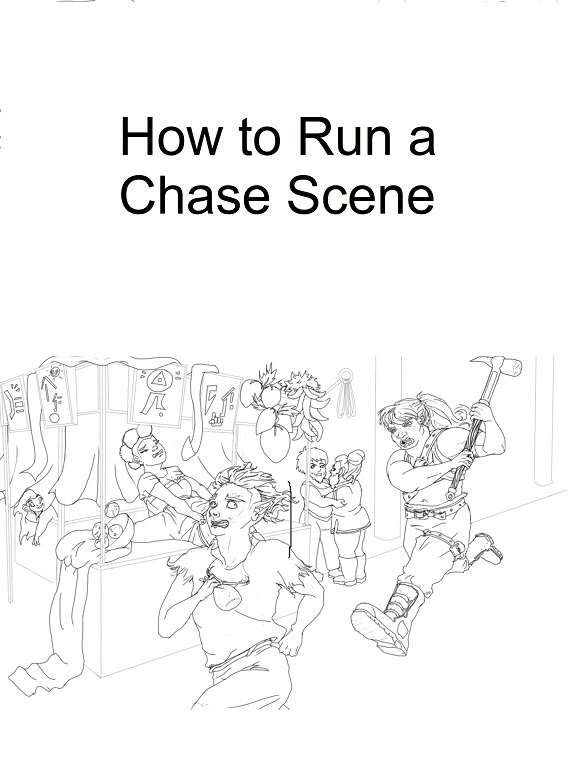How to Run a Chase Scene - The Halls of Gaming | DriveThruRPG