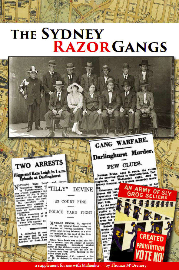 The Sydney Razor Gangs - Porcupine Publishing | Malandros | DriveThruRPG