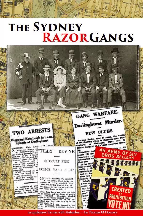 The Sydney Razor Gangs - Porcupine Publishing | Malandros | DriveThruRPG