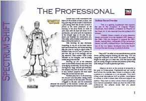 Unlikely Heroes: The Professional - Plot Device | DriveThruRPG