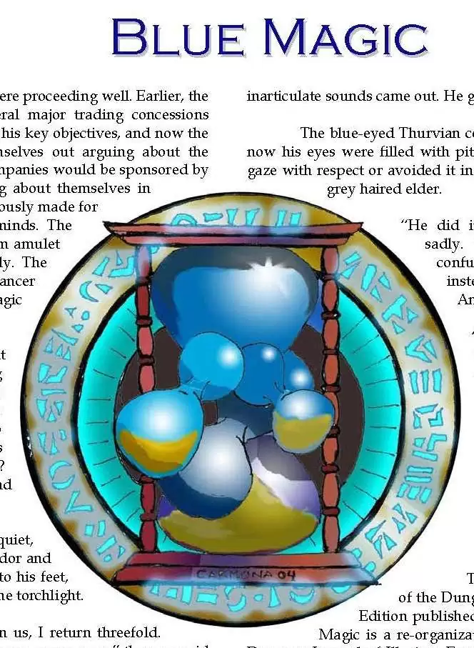 Colours of Magic: Blue 5e - Plot Device | DriveThruRPG