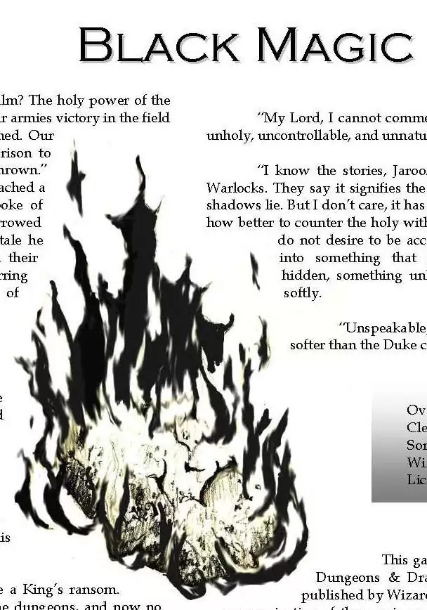 Colours of Magic: Black 5e - Plot Device | DriveThruRPG