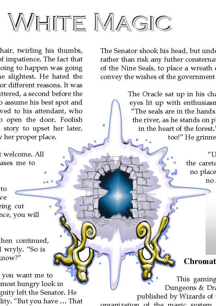 Colours of Magic: White 5e - Plot Device | DriveThruRPG