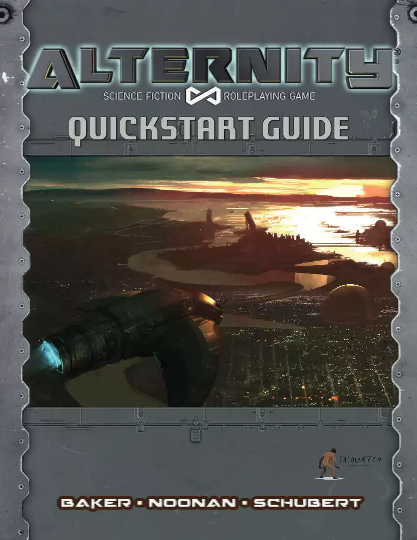 Alternity Science Fiction RPG Demo Pack - Sasquatch Game Studio ...