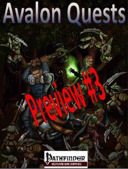 Avalon Quests, Preview #3 - Avalon Game Company | RPG Goodies | Avalon ...
