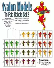 Avalon Models, Tri-Frame Robots Set 2 - Avalon Game Company | Avalon ...