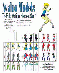 Avalon Models, Tri-Frame Action Heroes - Avalon Game Company | Avalon ...