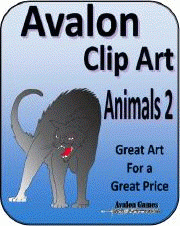 Avalon Clip Art, Animals 2 - Avalon Game Company | Clip Art | DriveThruRPG